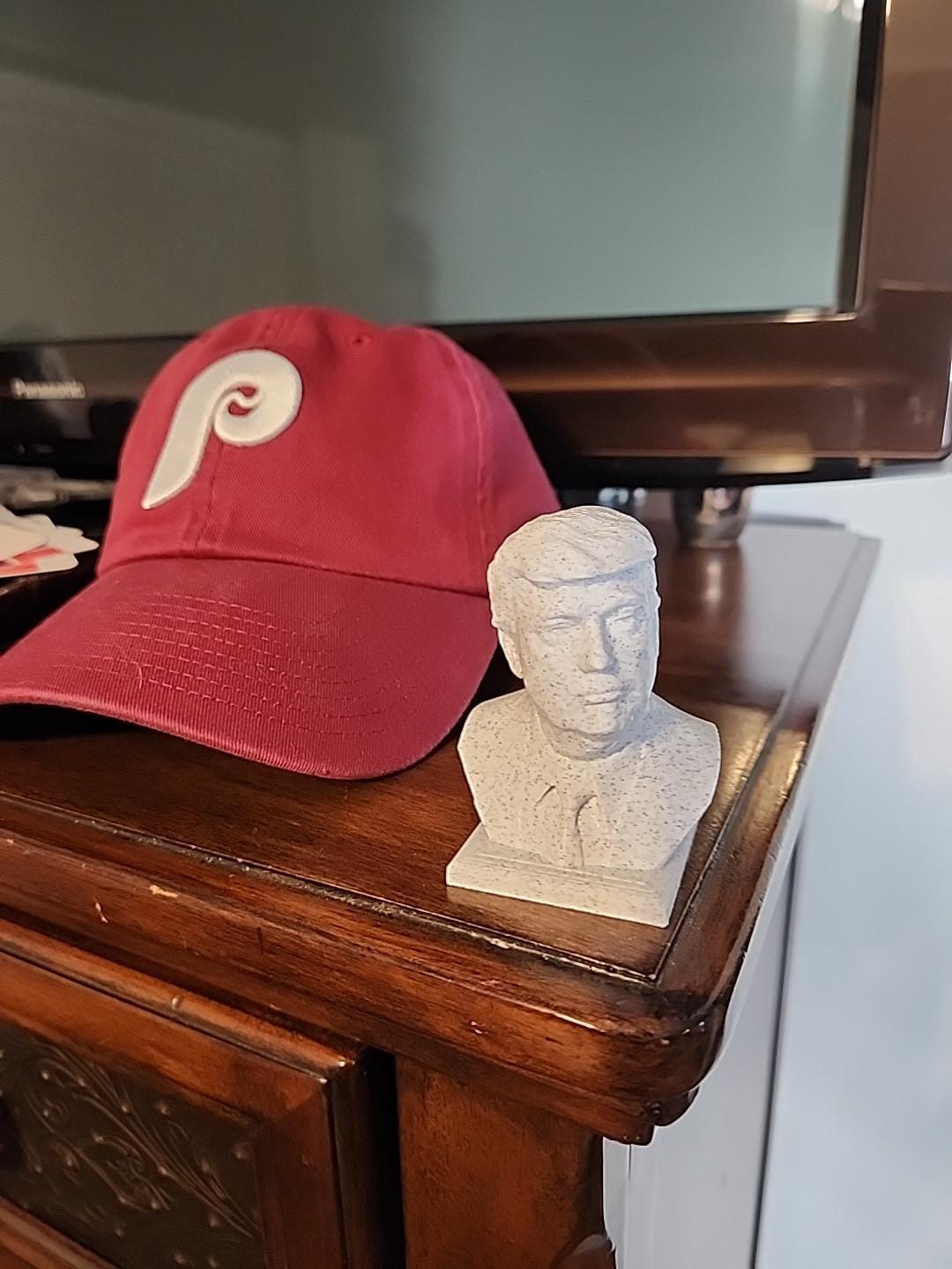 President Donald Trump Bust in Either Marble, Gold, Silver, or Copper ...