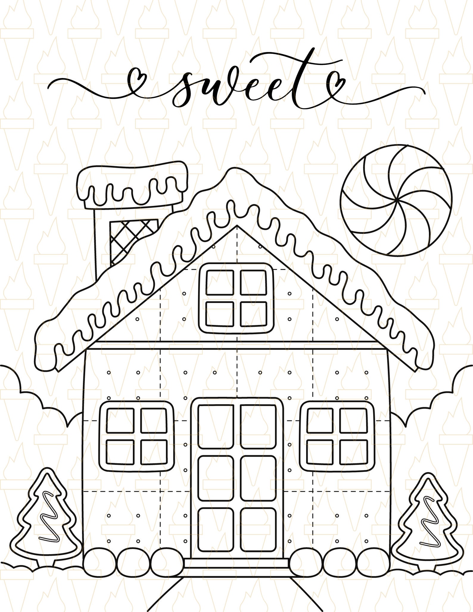 50 Christmas Coloring Pages, Christmas Printable, Christmas Games ...