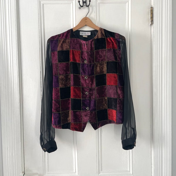 Velvet Patchwork - Etsy