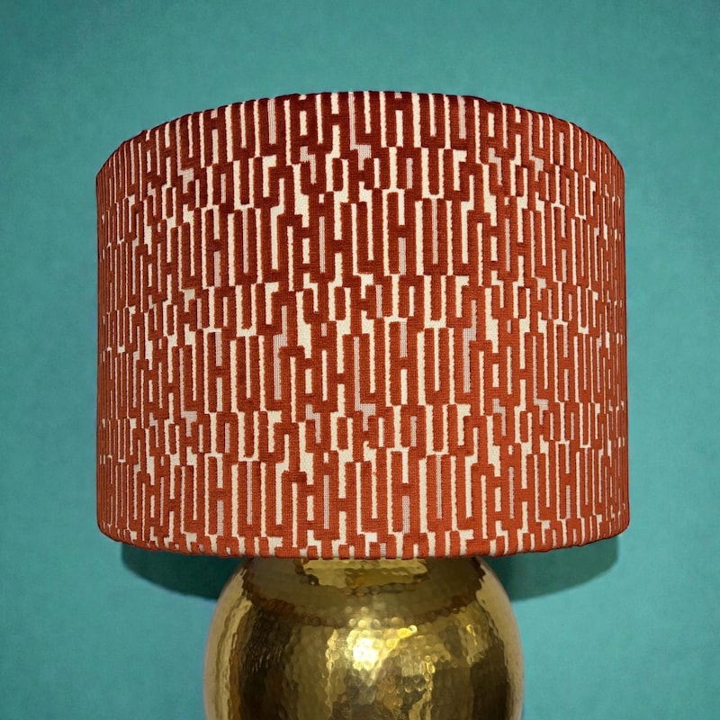 Brown Velvet Floor Lamp - Etsy