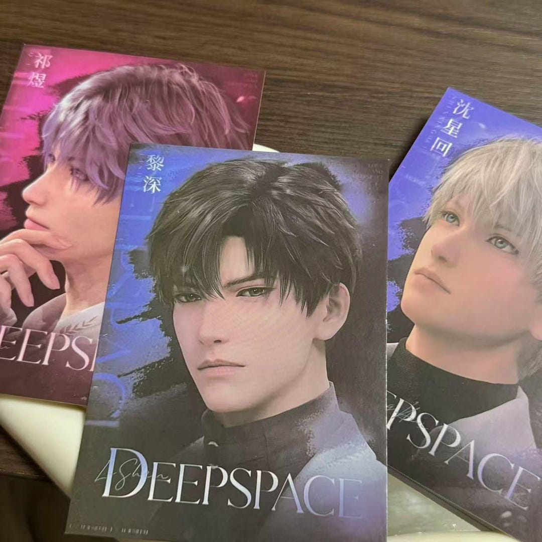 Love and Deep Space Postcards, Rafayel, Zayne, Sylus, Xavier, Postcards ...