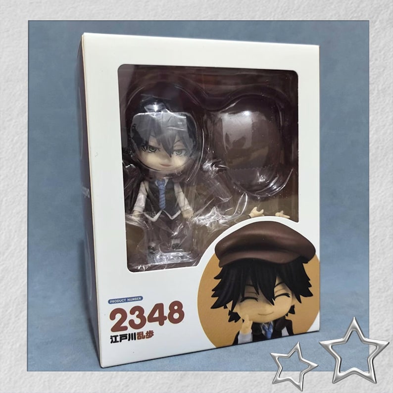 Bungo Stray Dogs Handmade Clay Figures, Chibi Style, Dazai Chuuya Ranpo ...