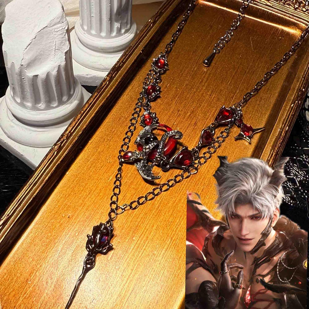 Dragon Cyrus Style Necklace, Sylus Abyss Series Impression Necklace, シン ...
