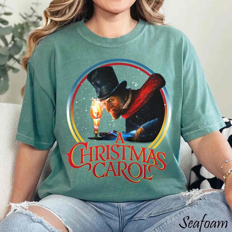 Retro 90s Disney A Christmas Carol Shirt, Ebenezer Scrooge T-shirt ...