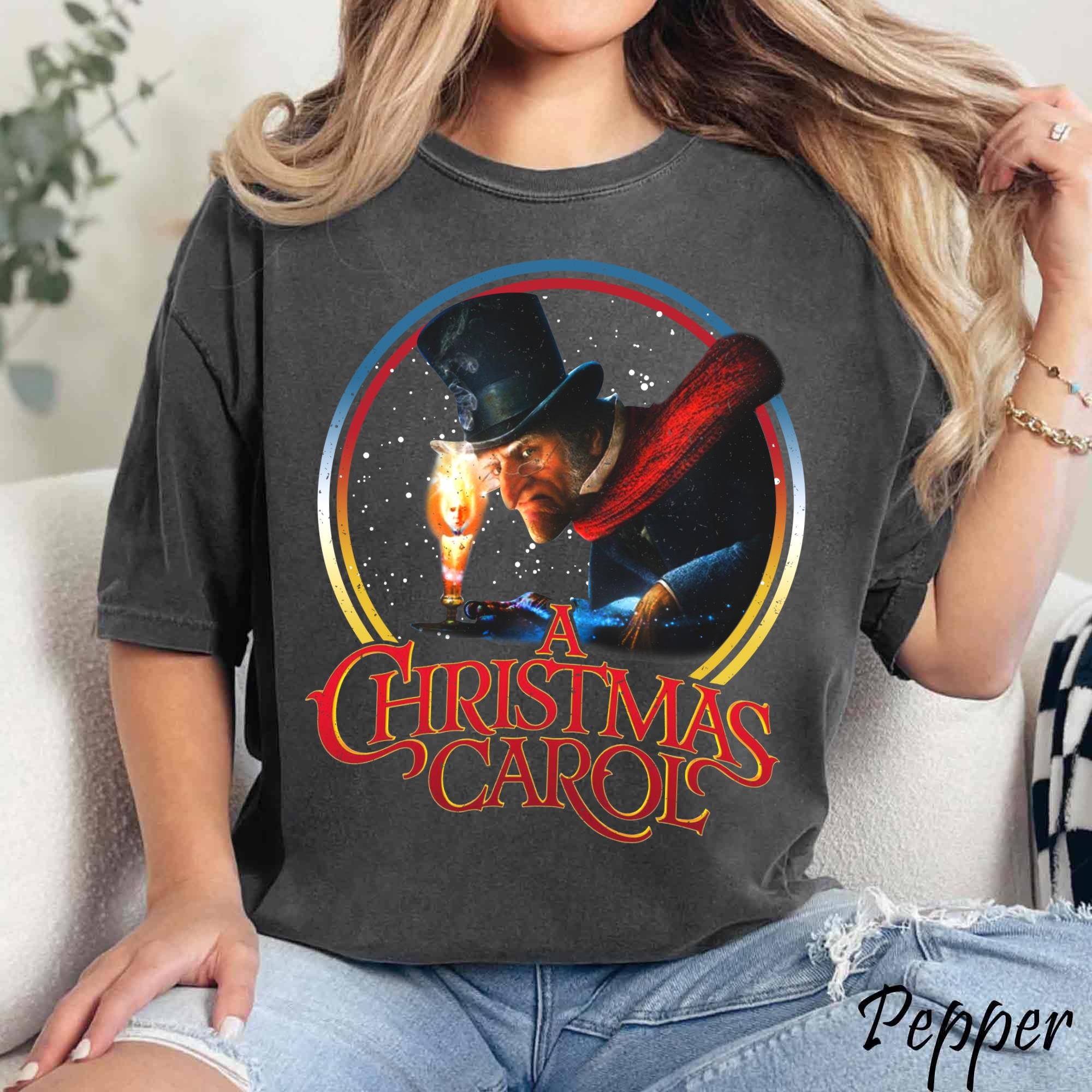 Retro 90s Disney A Christmas Carol Shirt, Ebenezer Scrooge T-shirt ...
