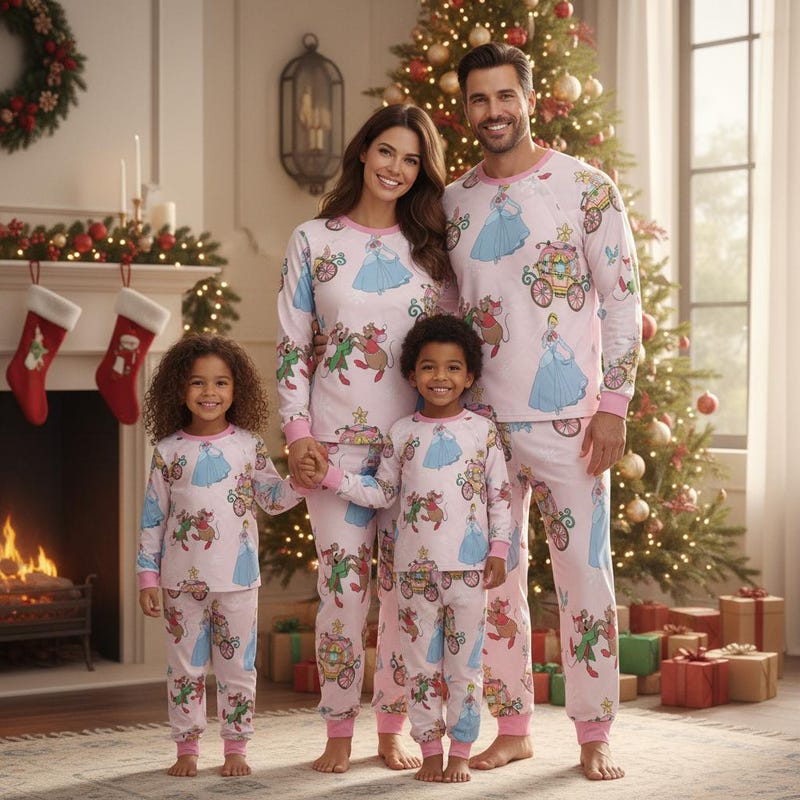 Cinderella Matching Pajamas - Etsy