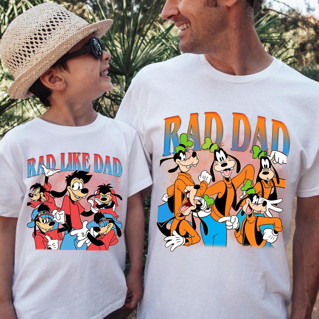 Disney A Goofy Movie Father and Son Bootleg Shirt, Goofy and Max Tee ...