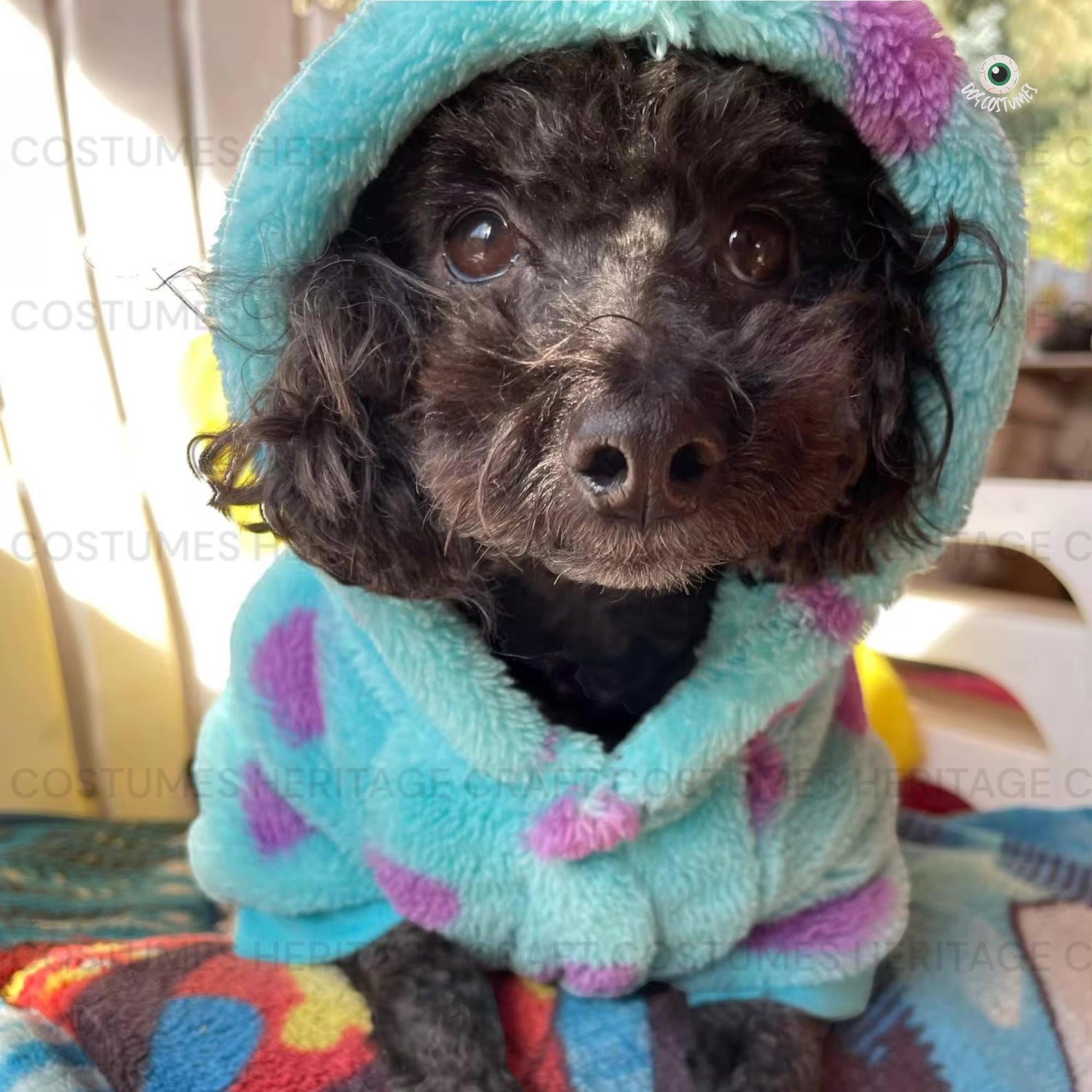 Sully Monsters Dog Costume, Adorable Sully Pet Outfit, Cute Cosplay for ...