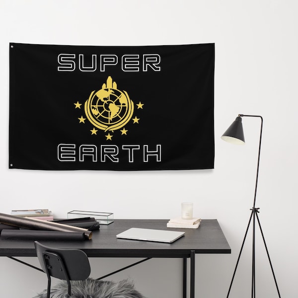 Super Earth Flag - Etsy