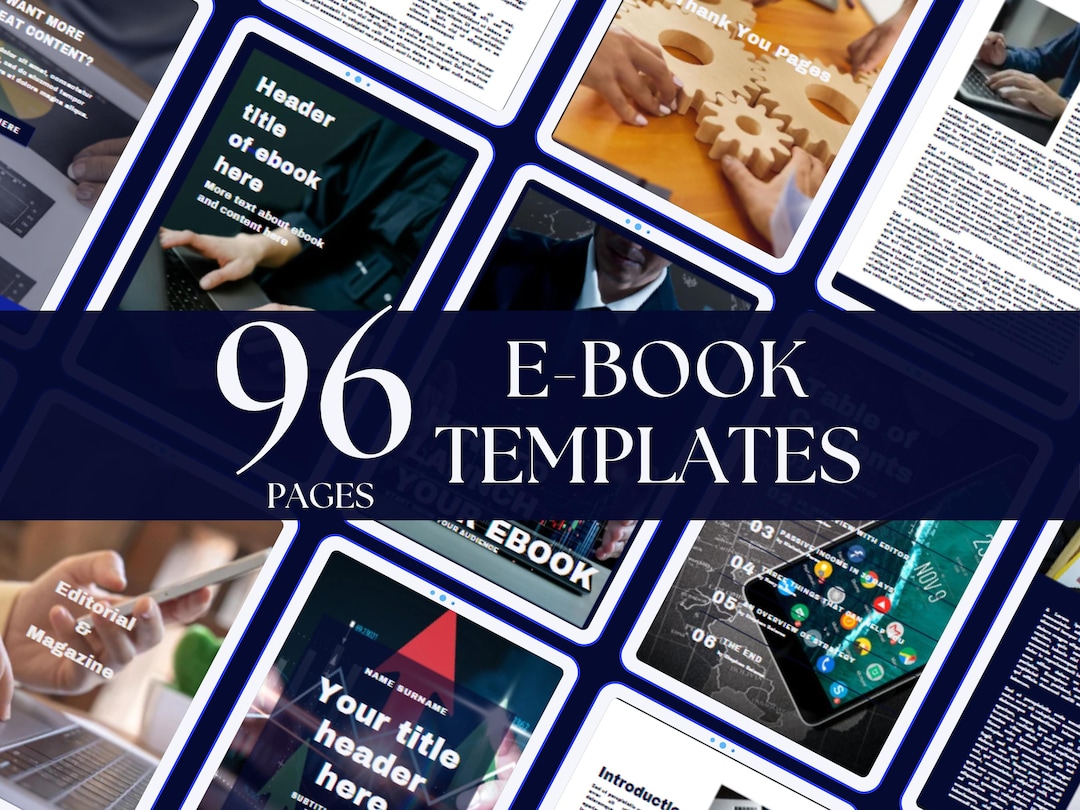 Ebook Templates Editable Templates Business Ebook Canva Template Lead ...