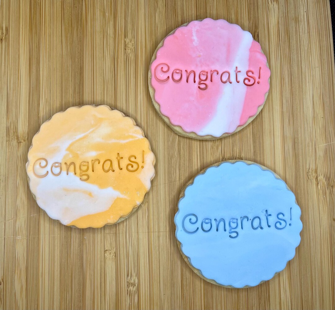 Congratulations Cookies - Etsy