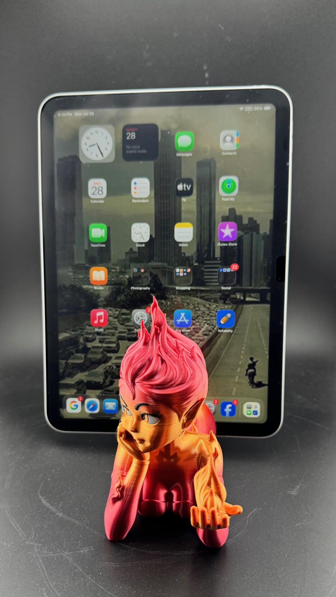 Magical Fire Sprite Book/tablet Holder - Etsy