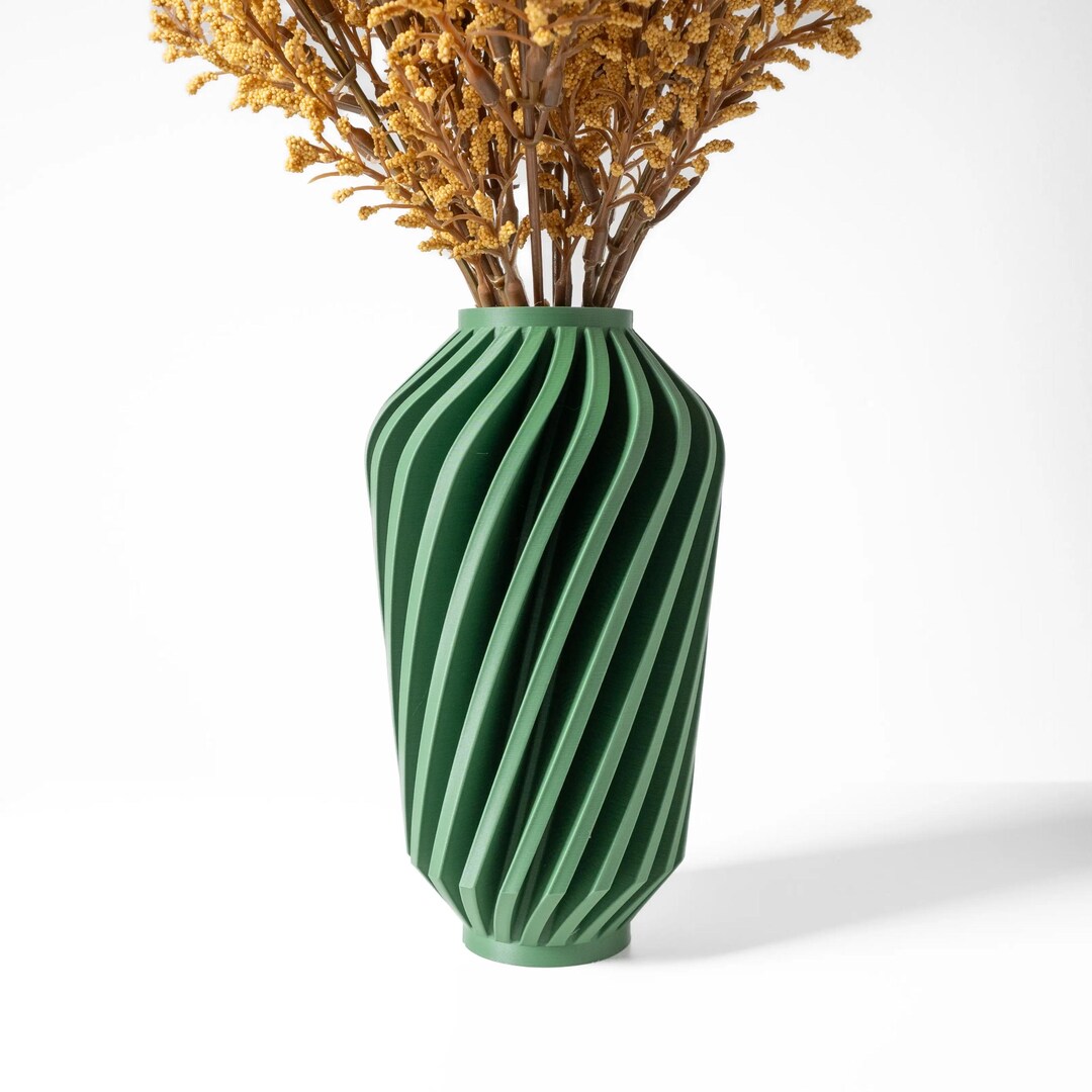 Travix Vase, Modern 3D Printed PLA Diamond Pattern Vase - Etsy Canada