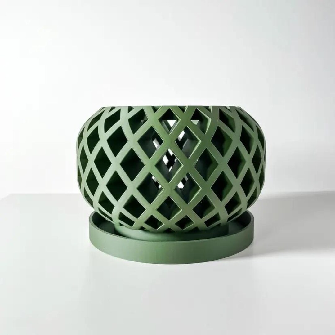 The Nire Orchid Pot, Modern PLA Planter With Drainage - Etsy