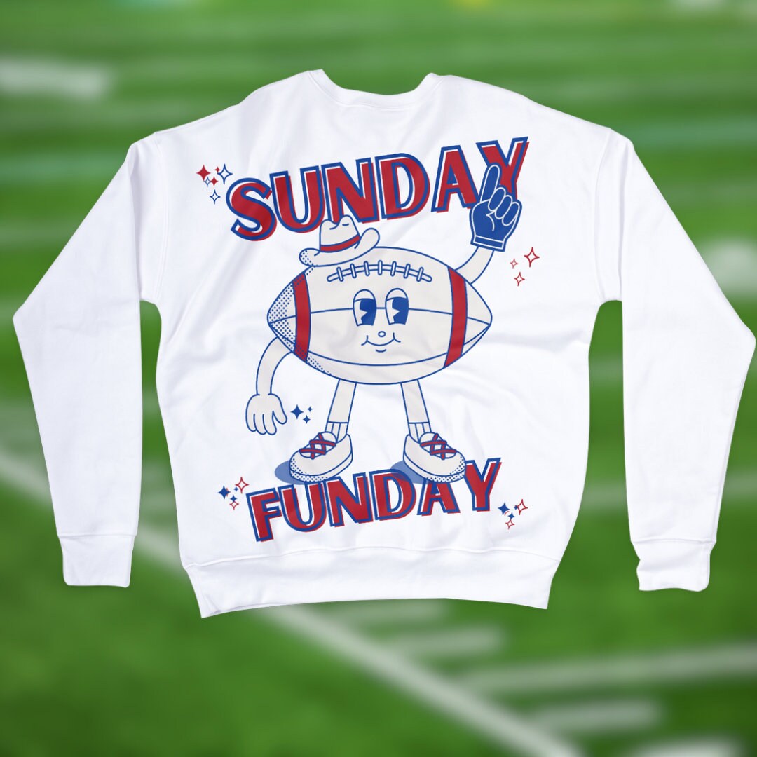 Retro Sunday Funday PNG Football Season Football Mama Retro Football ...