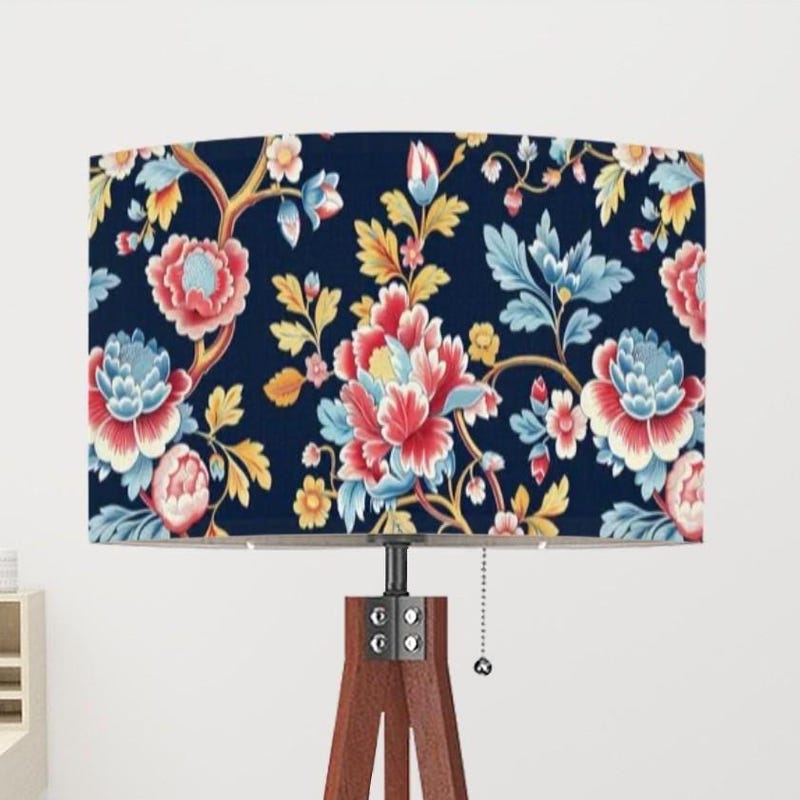 Chinoiserie Lampshade - Etsy