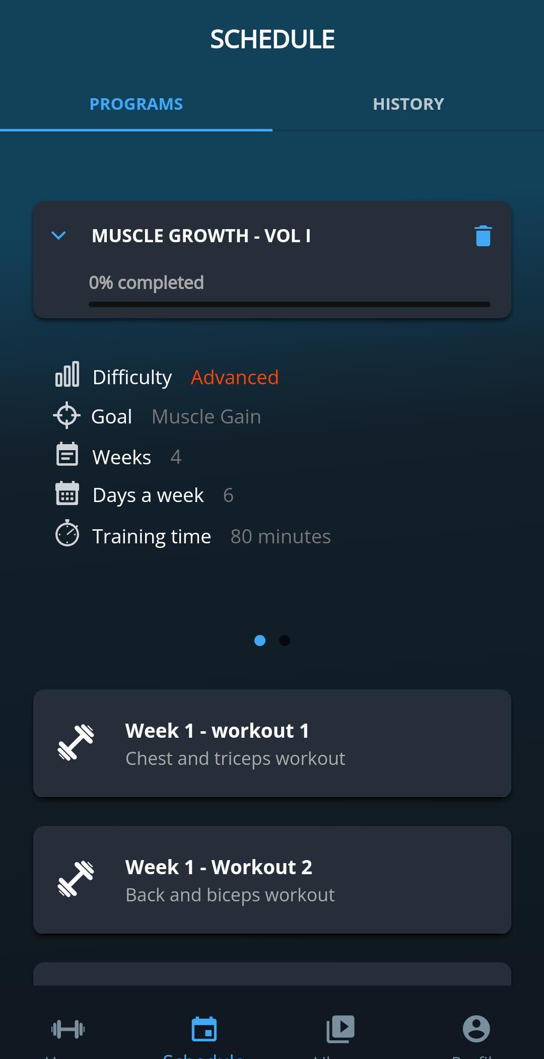 Personalized Hypertrophy Workout Plan, Muscle Mass Gain, Adjustable by Personal Trainer, Gym ...