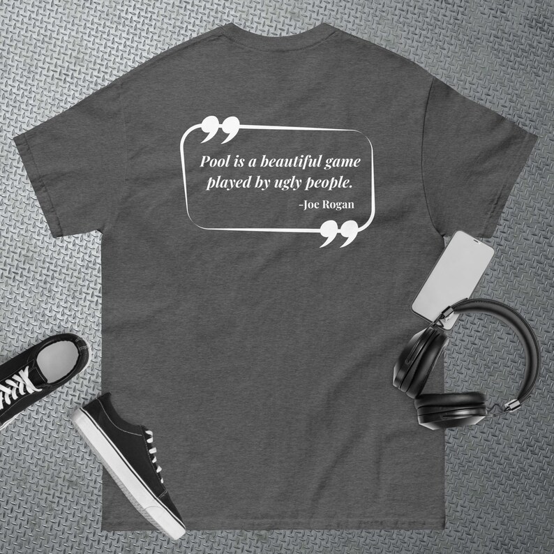 Pool Hall Logo Parody Tee Double Sided | Billiards Tshirt | Pool Player ...