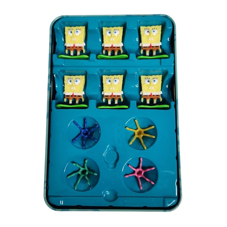 Nickelodeon Spongebob Squarepants Splash-n-roll Board Game in Tin ...