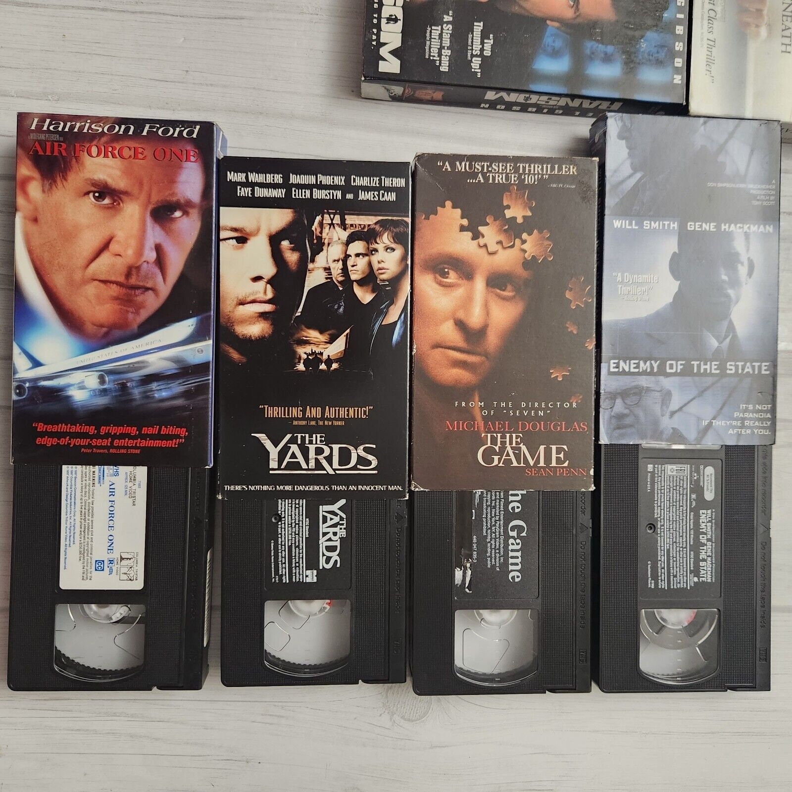 Vintage VHS Video Tape Cult Classic Movies Action Lot of 15 - Etsy