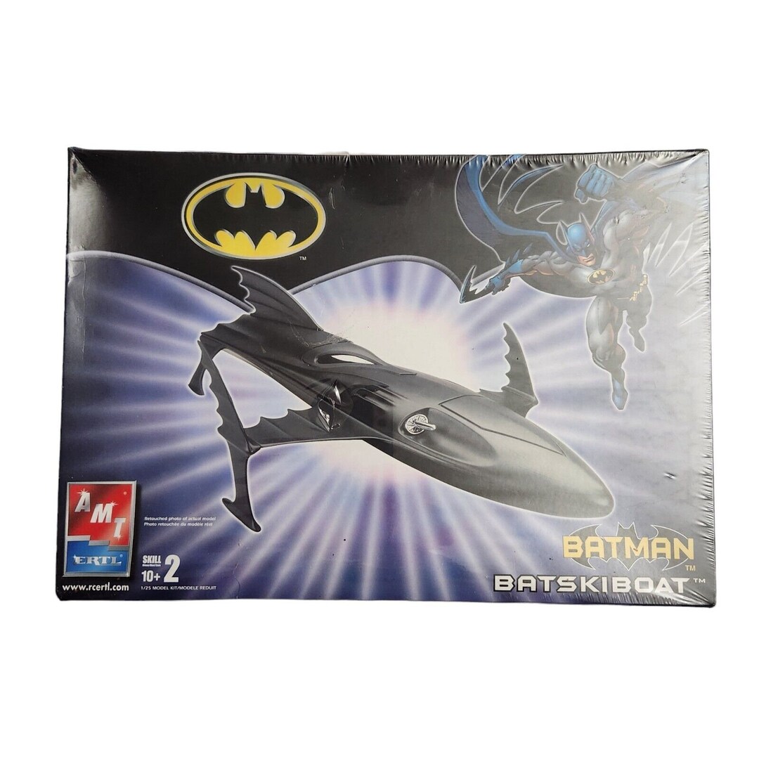 Ertl Batman Batskiboat Model Kit 2003 Sealed - Etsy