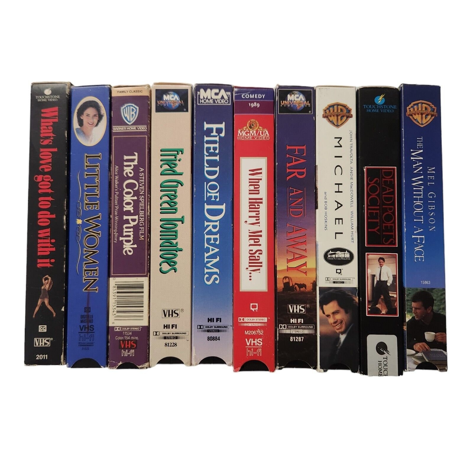 Vintage VHS Video Tapes Classic 80s 90s Classic Drama Movie Movies Lot ...