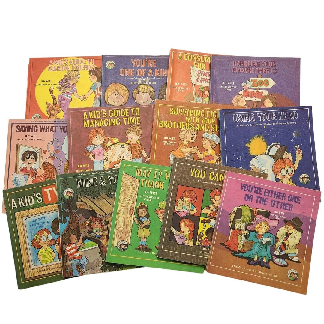 Vintage Joy Wilt Children's Books Ready Set Grow PB Life Skills Manners ...