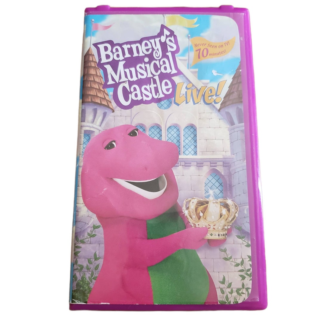 Barney es Musical Castle Live VHS 2000 Lila Muschel Hülle - Etsy.de