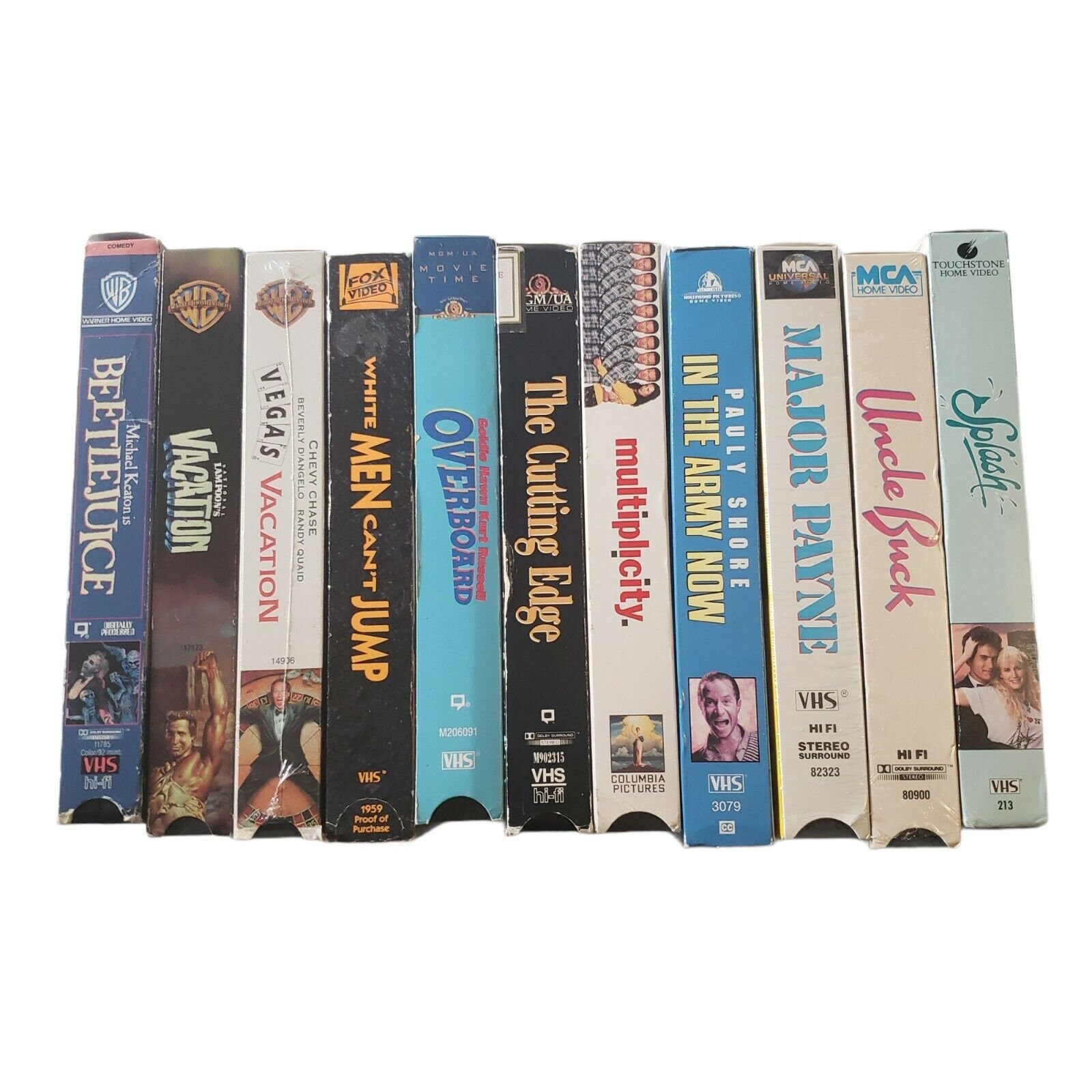 Vintage VHS Video Tape Cult Classic Movies Comedy Lot 80s 90s Uncle ...