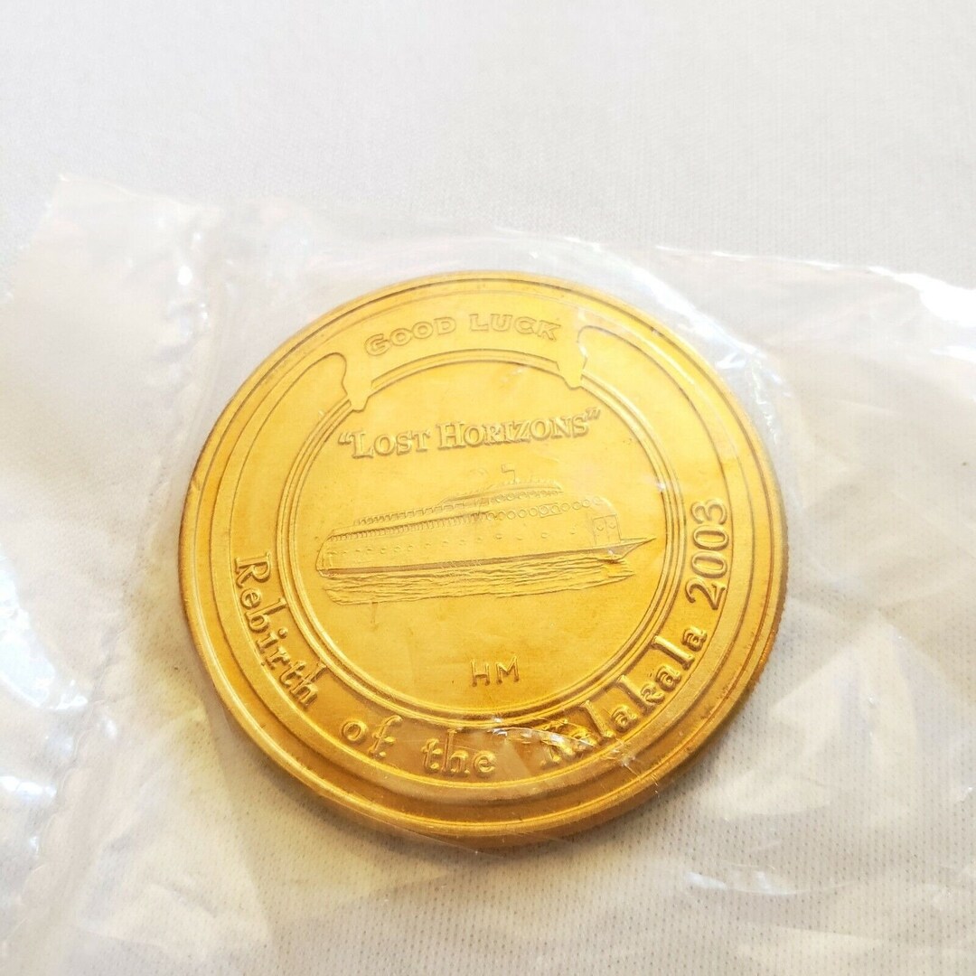 KALAKALA Lost Horizons Worlds First Streamlined Vessel 2003 Medal Coin ...