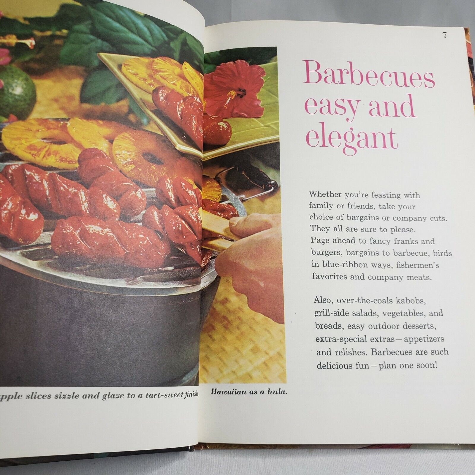 Vintage 1963 Better Homes Gardens Barbecues and Picnics Cookbook 135 ...