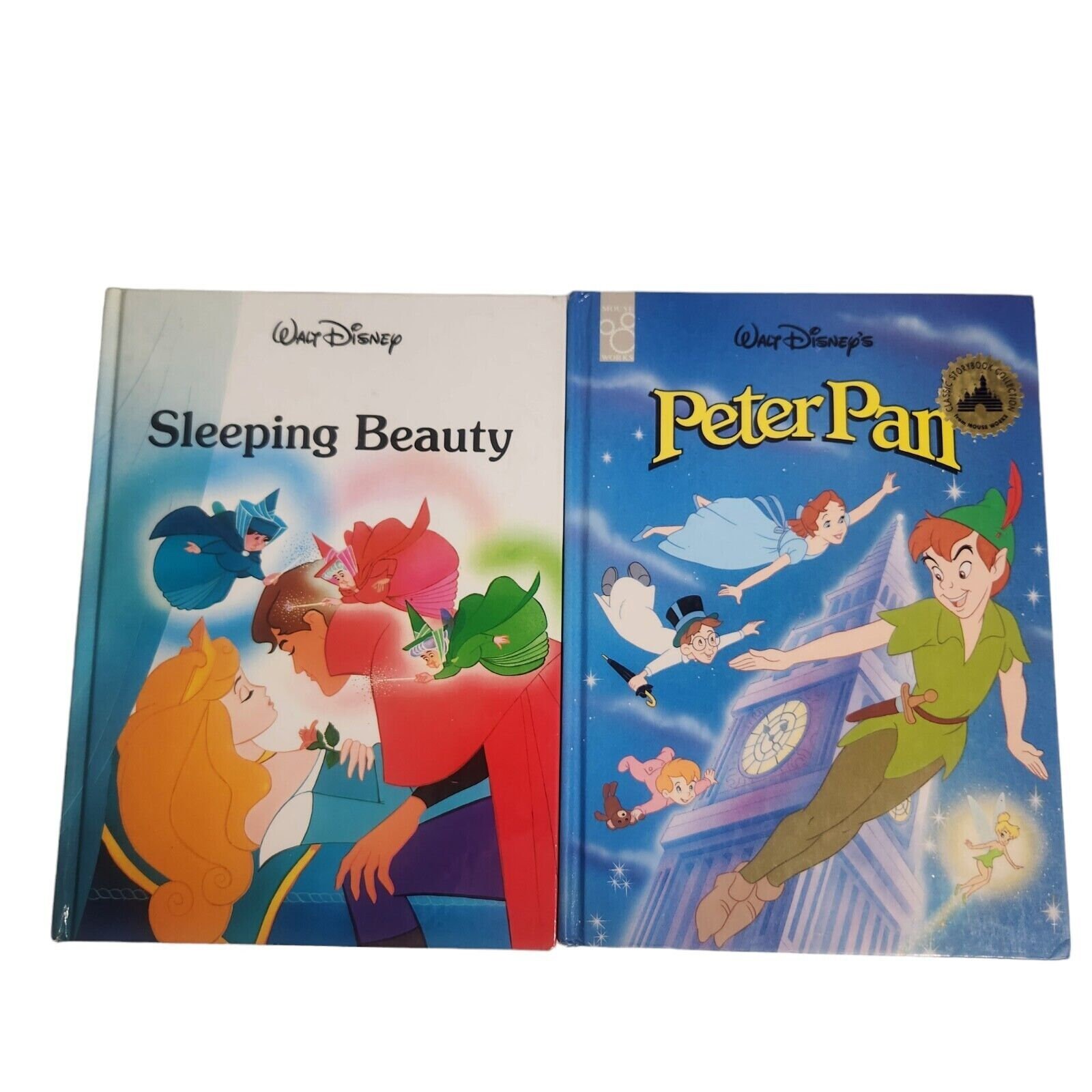 Vintage 90s Lot of 7 Walt Disney Classic Series Books Mouse Works ...