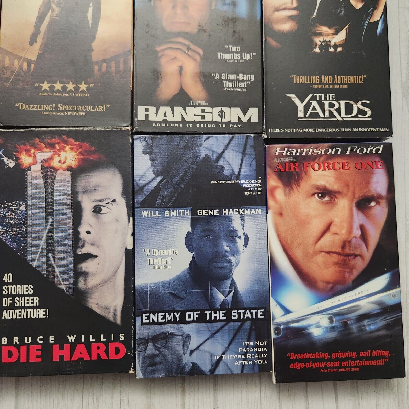 Vintage VHS Video Tape Cult Classic Movies Action Lot of 15 - Etsy