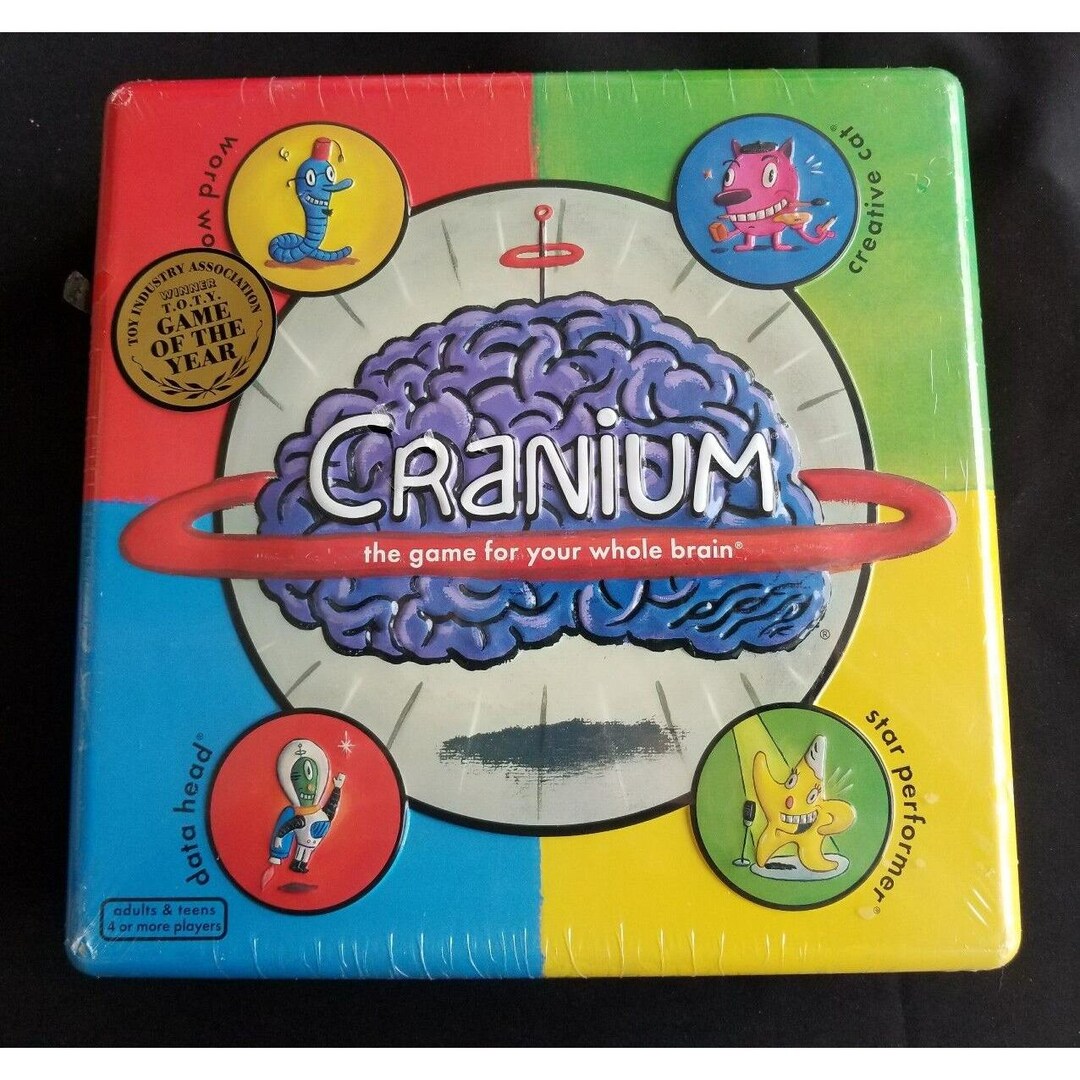 Cranium Board Game Limited Edition in Metal Tin the Game for Your Whole ...