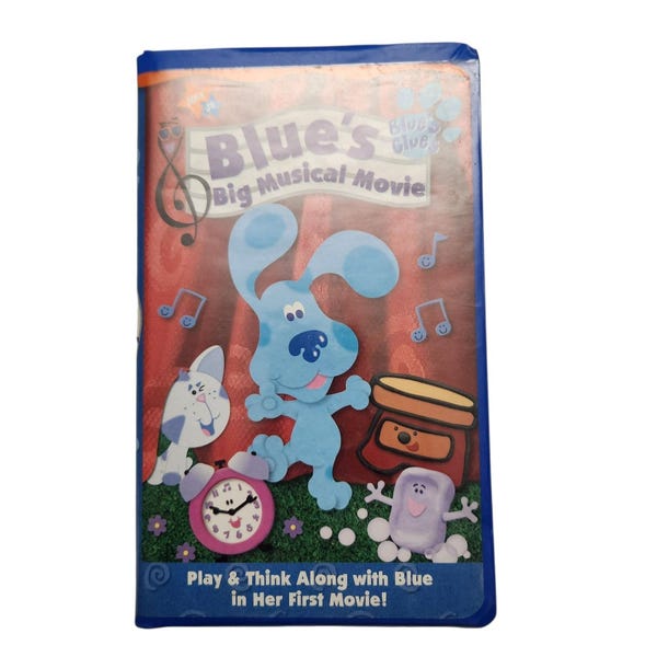 Blues Clues Vhs Tapes - Etsy