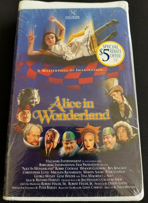 Alice In Wonderland Vhs 1999