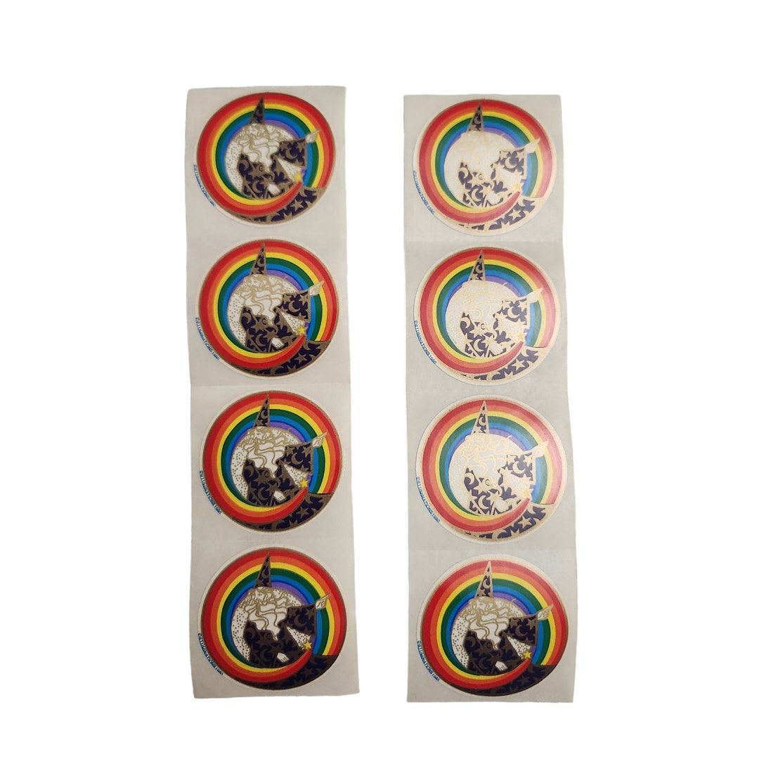 Illuminations Merlin Wizard Rainbow Magic Vintage 80's 1980 Set of 8 ...