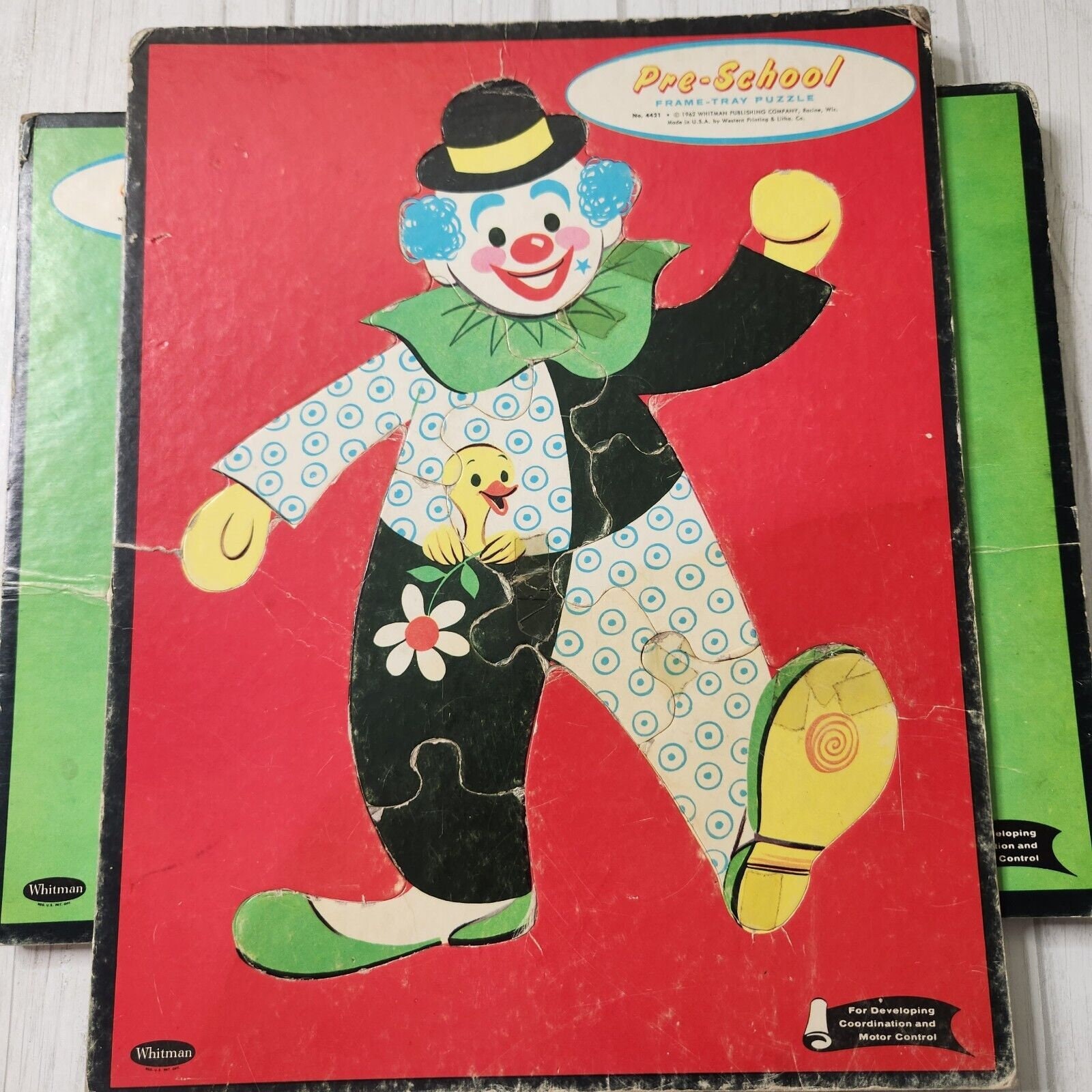 Vintage Playskool and Puzzle Patch Frame Tray Puzzles Lot of - Etsy