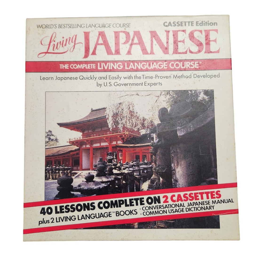 Living Japanese the Complete Living Language Course 4 Cassettes 40 ...