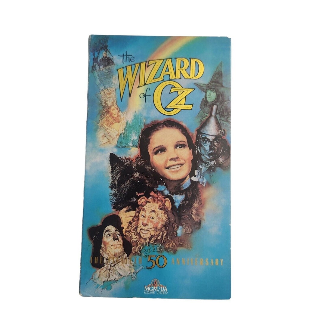 Buy The Wizard of Oz VHS Video Tape 50th Anniversary Classic Booklet ...