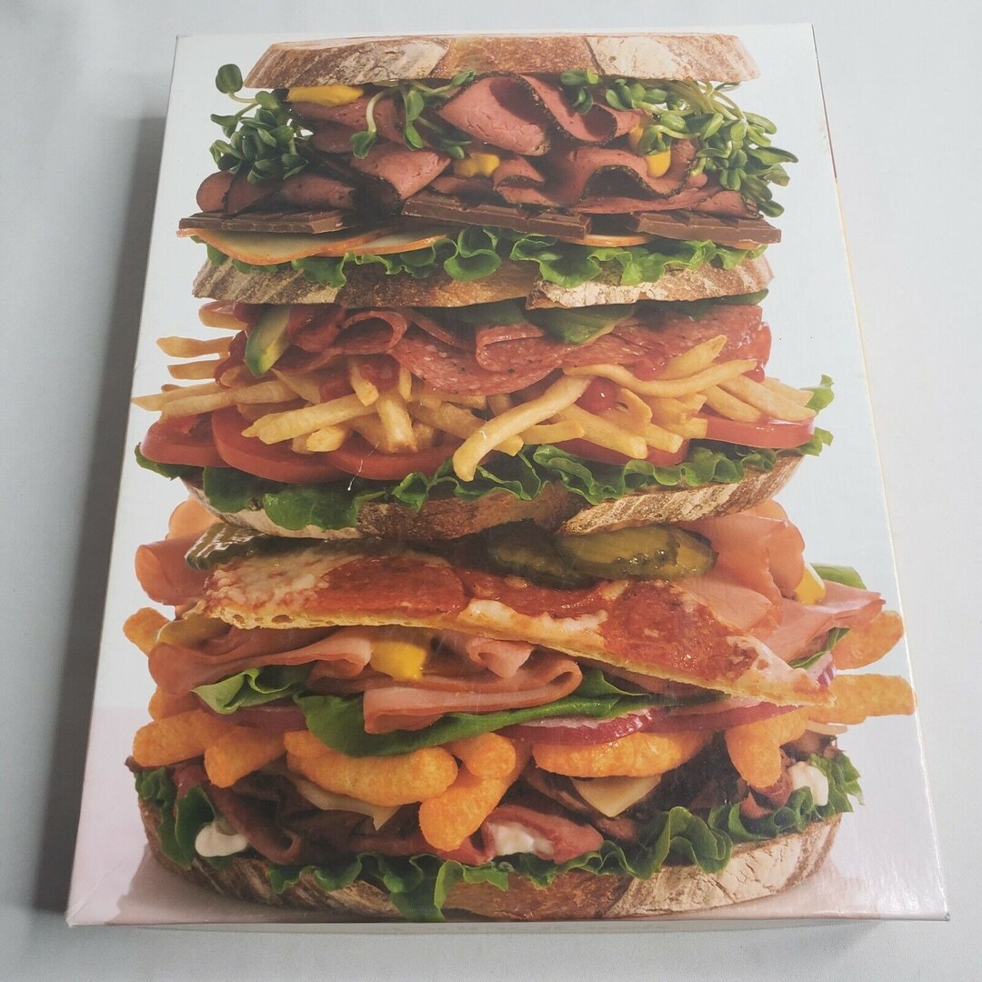 Springbok 500 Pc Stacked Burger Jigsaw PUZZLE snack Stack 18 X 23.5 - Etsy