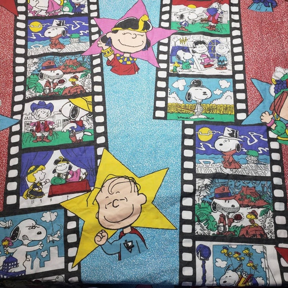 Vintage Snoopy Peanut Gang Charlie Brown Movie Scene Flat | Etsy