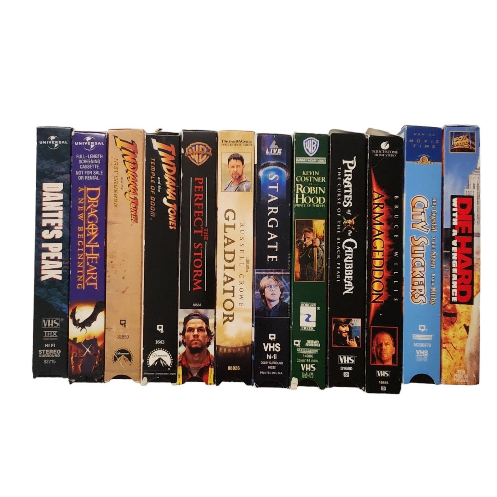 Vintage VHS Video Tape Cult Classic Movies Action Lot of 12 Die Hard ...