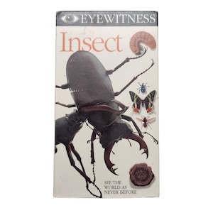 Vintage 90s Eyewitness Insect VHS BBC DK Martin Sheen Play - Etsy