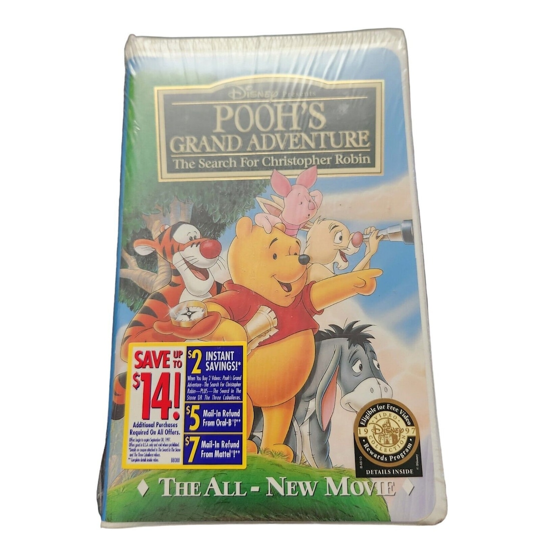 Pooh's Grand Adventure the Search for Christopher Robin 1997 Brand New ...