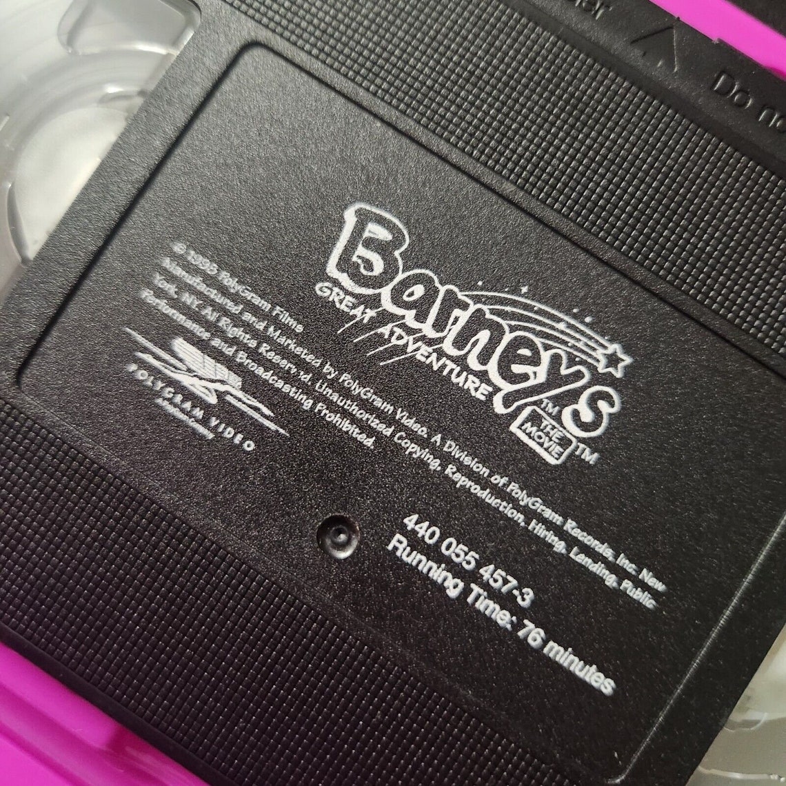 Barney Barneys Great Adventure: the Movie VHS, 1998 Vintage - Etsy