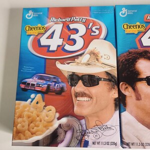 GM Cheerios NASCAR Racing Richard Petty 43's Cereal Boxes - Unopened - Etsy