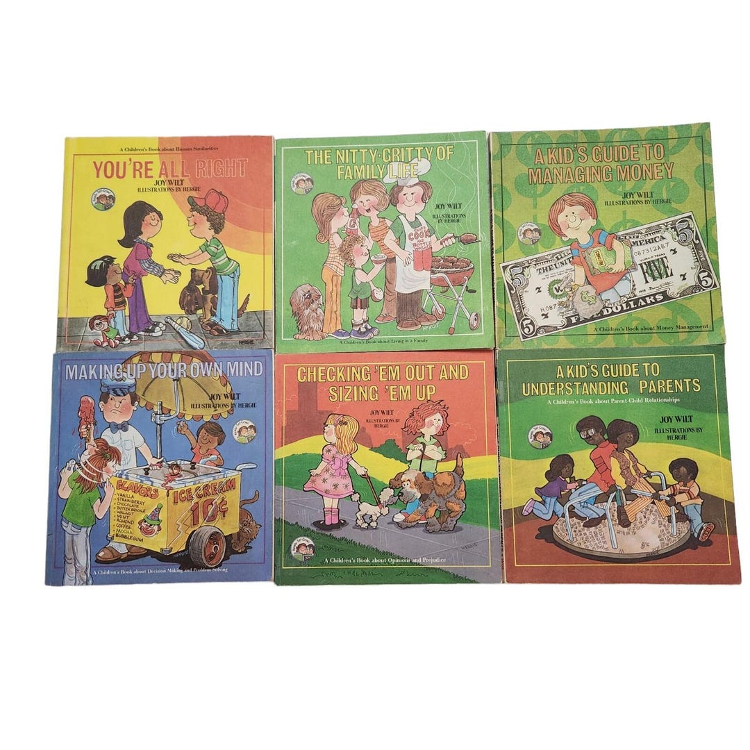 Vintage Joy Wilt Children's Books Ready Set Grow Life Skills Manners ...