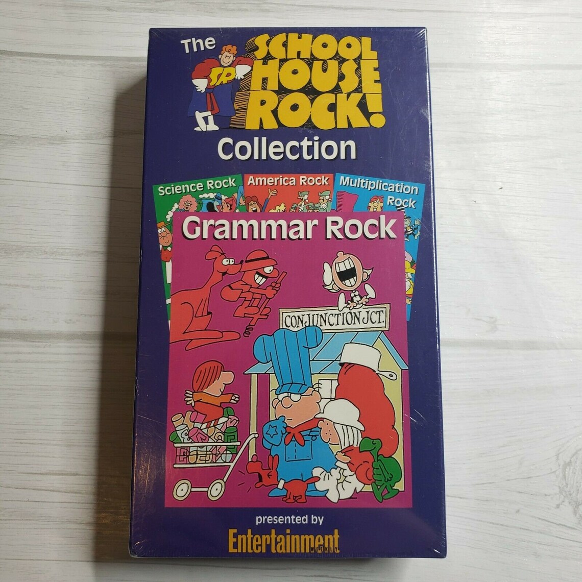 School House Rock Video Collection VHS 1995 Sealed Grammar Science More ...
