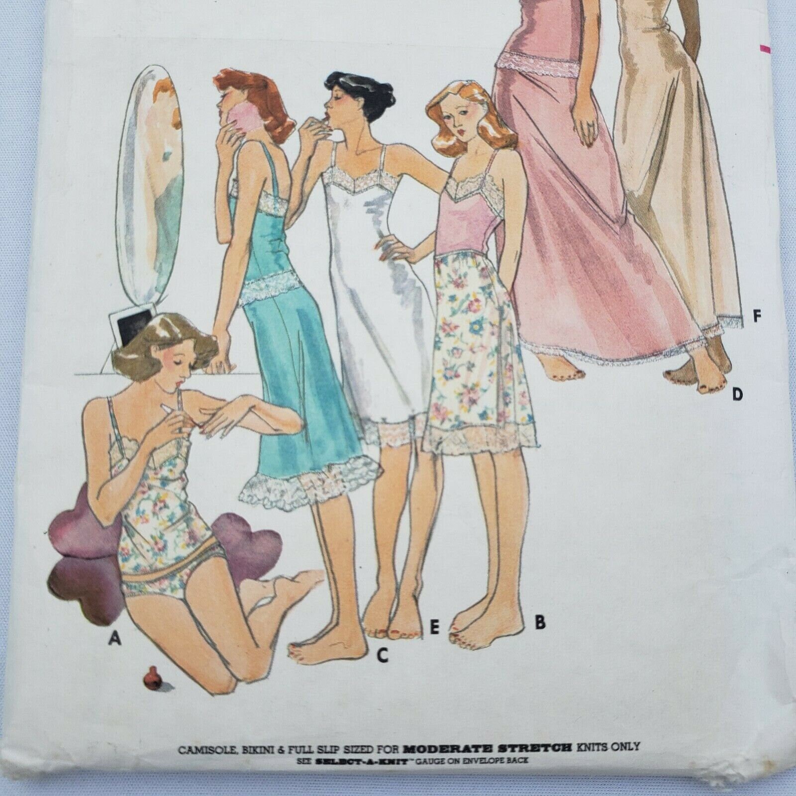 1970s Vtg Butterick Sewing Pattern 4331 Misses Camisole Bikini Half ...